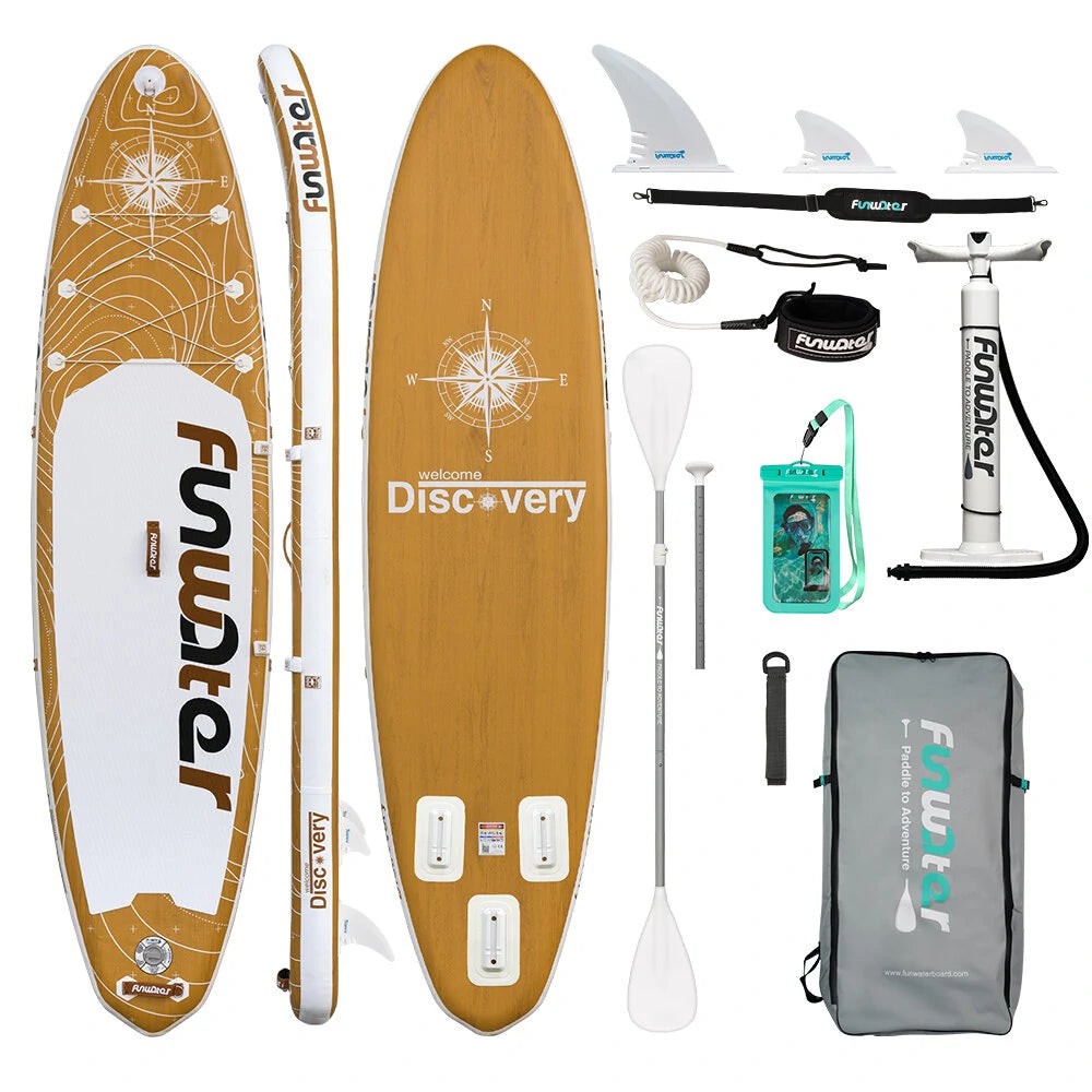 SUP deska v kompletu - FunWater Discovery Sand – Sup-outlet.si