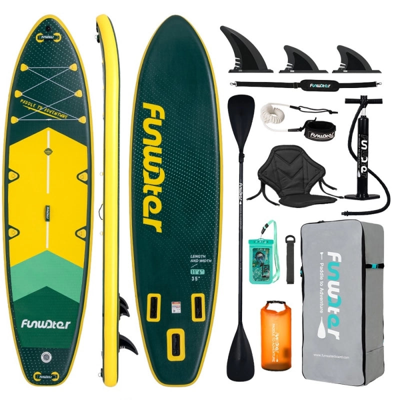 SUP deska v kompletu - Funwater Omega Green – Sup-outlet.si