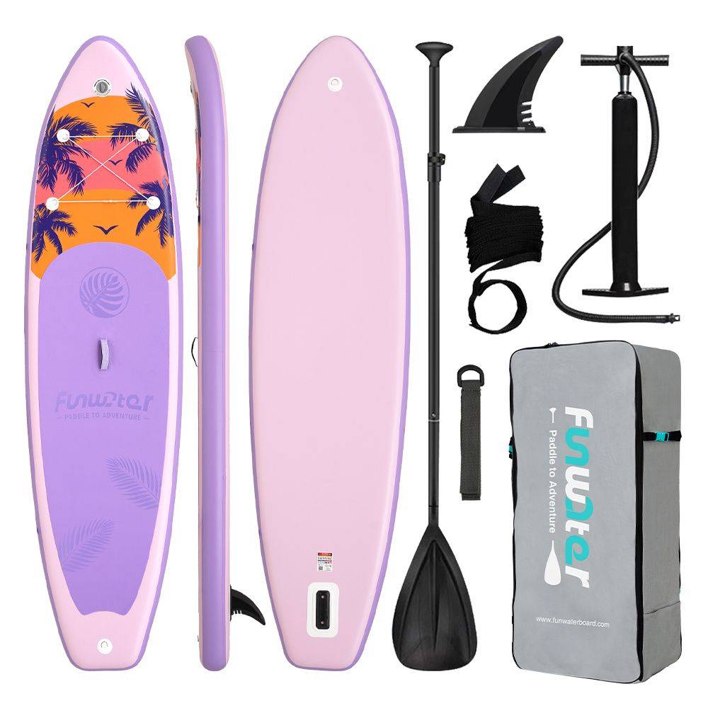 Sup deska v kompletu Funwater Tropical Purple – Sup-outlet.si