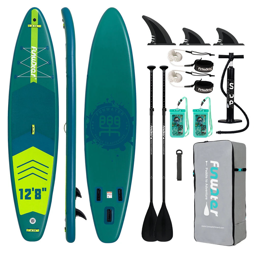 SUP deska v kompletu - Funwater Sigma Green – Sup-outlet.si