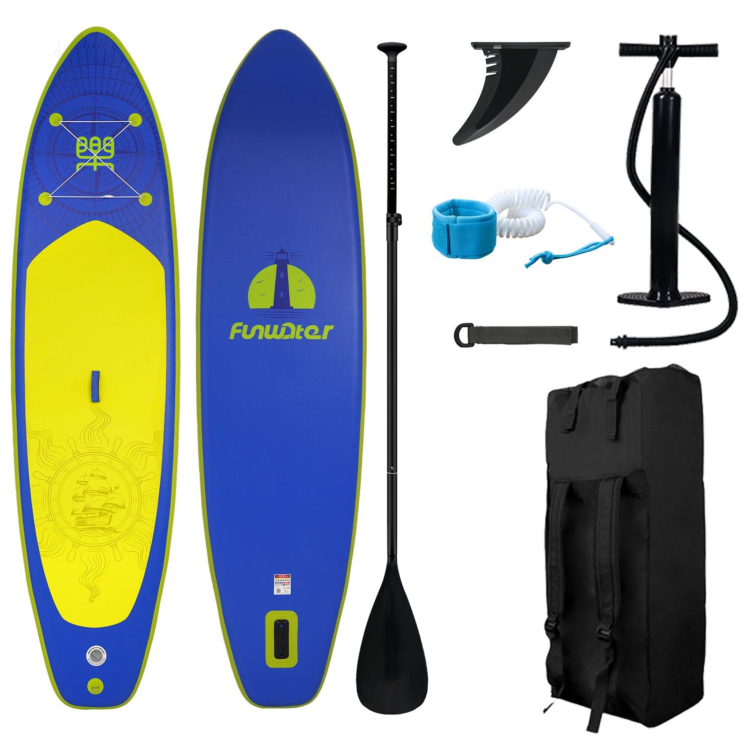 Sup deska v kompletu Funwater Navigator – Sup-outlet.si